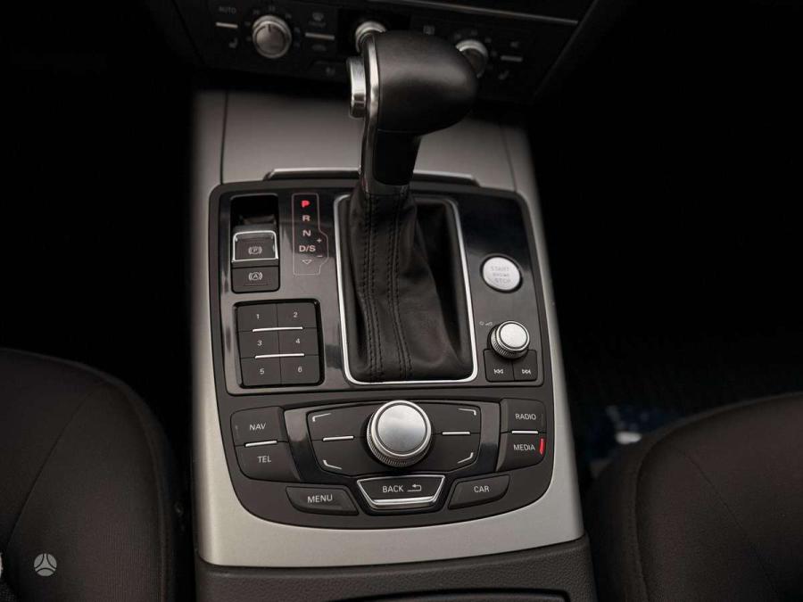 Grey Audi A6 2013 in Vilnius, with an engine capacity of 1.97 L and mileage of 266 thousand km for 4200 €, photo 12 on AUTOMOTO.COM.LV