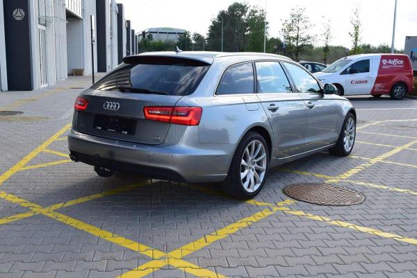 Grey Audi A6 2013 in Vilnius, with an engine capacity of 1.97 L and mileage of 254 thousand km for 10000 €, photo 7 on AUTOMOTO.COM.LV