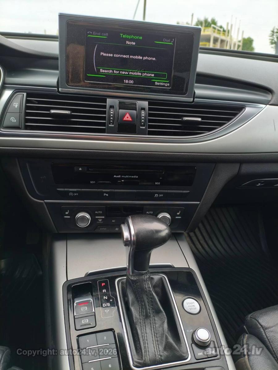 Pelēks Audi A6 2013 Tallina, ar dzinēja tilpumu 3.00 L un nobraukumu 357 tūkst. km par 5990 €, foto 8 vietnē AUTOMOTO.COM.LV