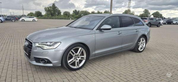 Grey Audi A6 2013 in Marijampole, with an engine capacity of 2.97 L and mileage of 300 thousand km for 10950 €, photo 1 on AUTOMOTO.COM.LV