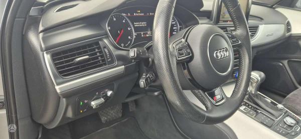Grey Audi A6 2013 in Marijampole, with an engine capacity of 2.97 L and mileage of 300 thousand km for 10950 €, photo 10 on AUTOMOTO.COM.LV