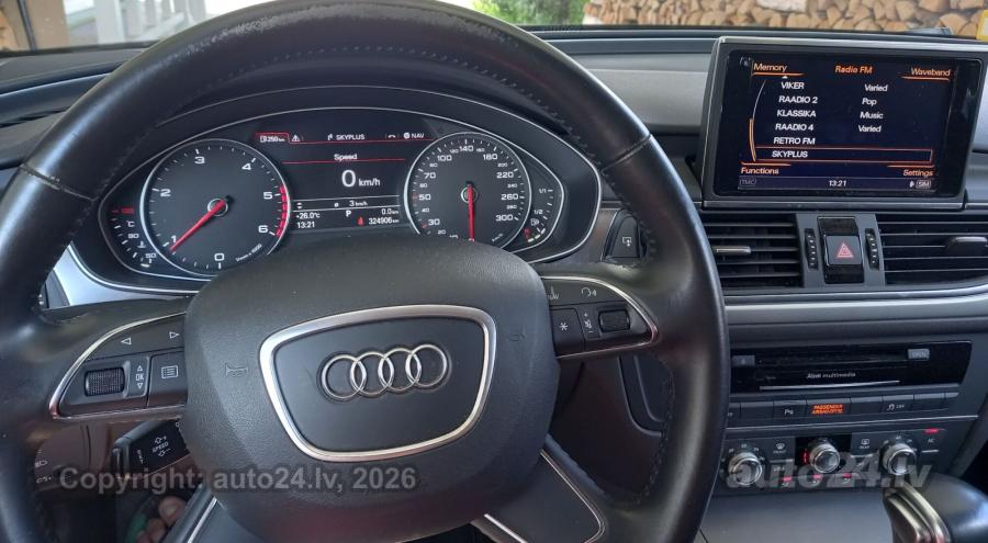 Pelēks Audi A6 2013 Tallina, ar dzinēja tilpumu 2.00 L un nobraukumu 325 tūkst. km par 10900 €, foto 12 vietnē AUTOMOTO.COM.LV