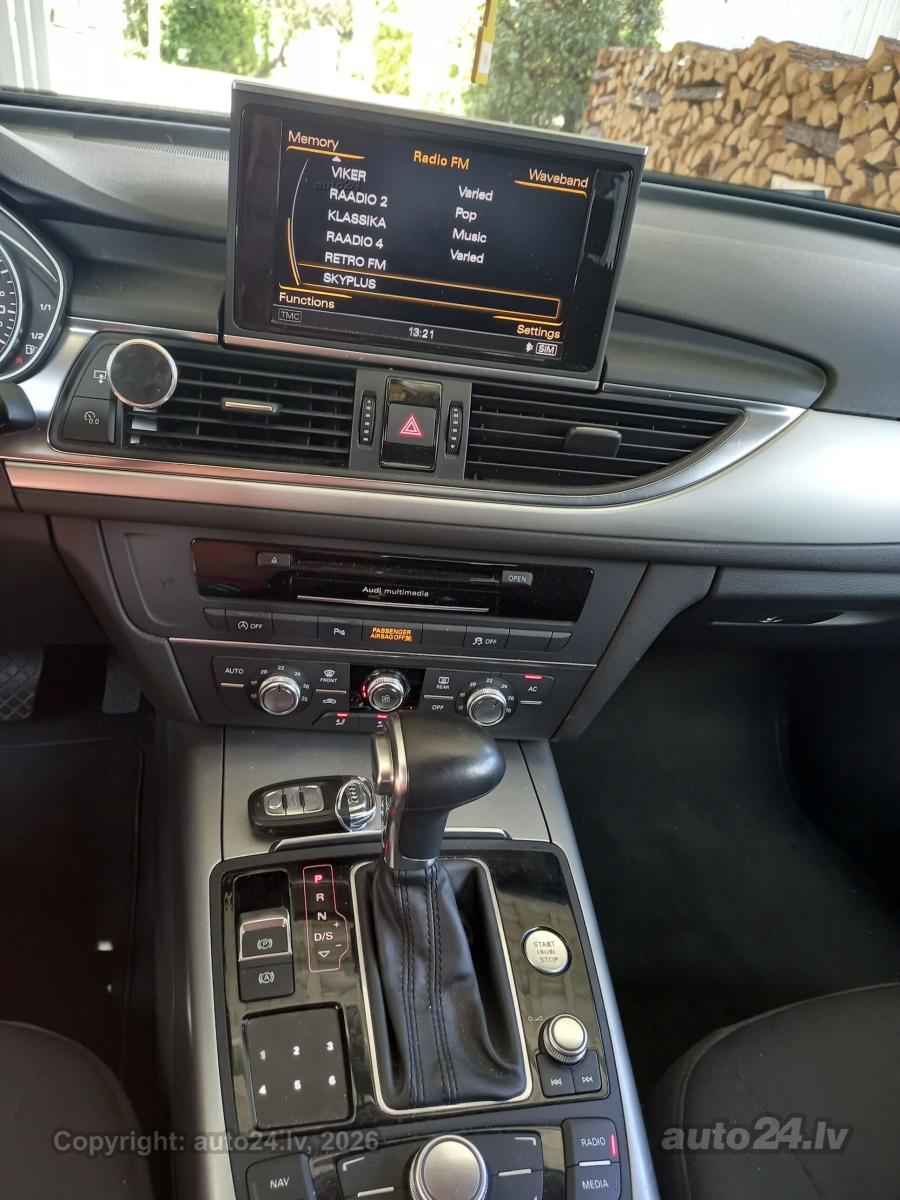 Pelēks Audi A6 2013 Tallina, ar dzinēja tilpumu 2.00 L un nobraukumu 325 tūkst. km par 10900 €, foto 13 vietnē AUTOMOTO.COM.LV