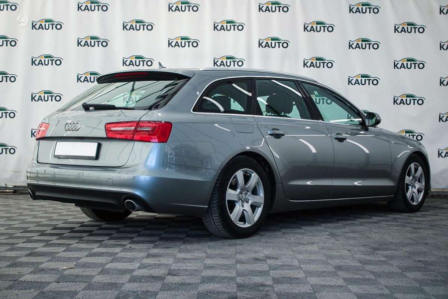 Grey Audi A6 2013 in Kaunas, with an engine capacity of 3.00 L and mileage of 279 thousand km for 9890 €, photo 7 on AUTOMOTO.COM.LV