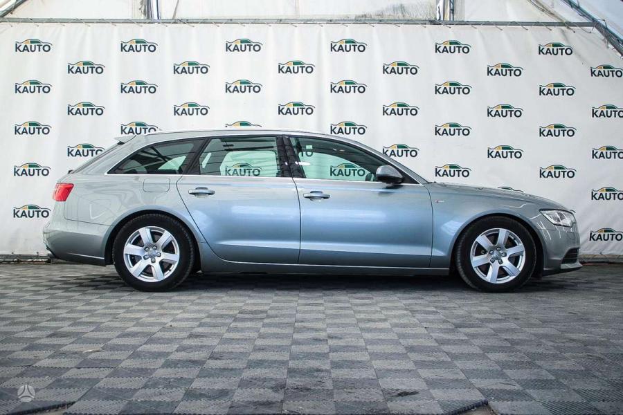 Grey Audi A6 2013 in Kaunas, with an engine capacity of 3.00 L and mileage of 279 thousand km for 9890 €, photo 8 on AUTOMOTO.COM.LV