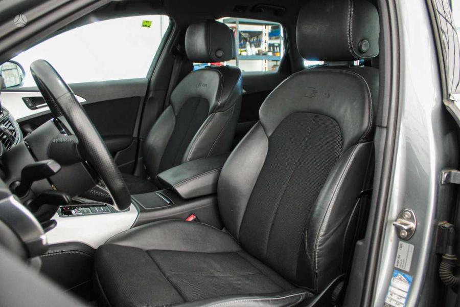 Grey Audi A6 2013 in Kaunas, with an engine capacity of 3.00 L and mileage of 279 thousand km for 9890 €, photo 10 on AUTOMOTO.COM.LV