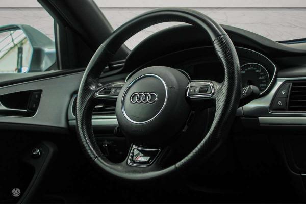 Grey Audi A6 2013 in Kaunas, with an engine capacity of 3.00 L and mileage of 279 thousand km for 9890 €, photo 10 on AUTOMOTO.COM.LV