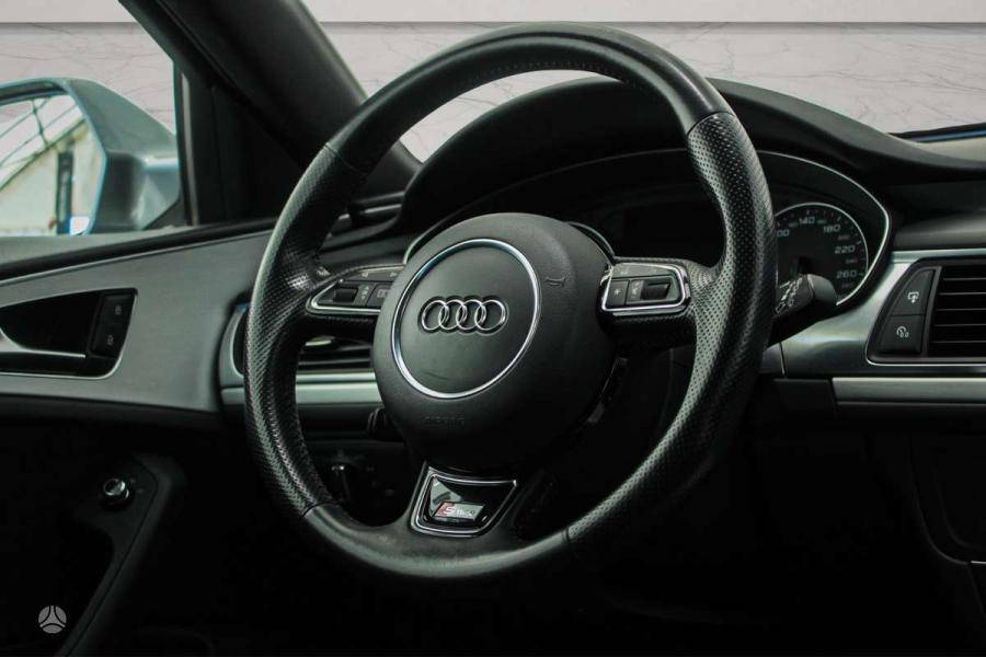 Grey Audi A6 2013 in Kaunas, with an engine capacity of 3.00 L and mileage of 279 thousand km for 9890 €, photo 11 on AUTOMOTO.COM.LV