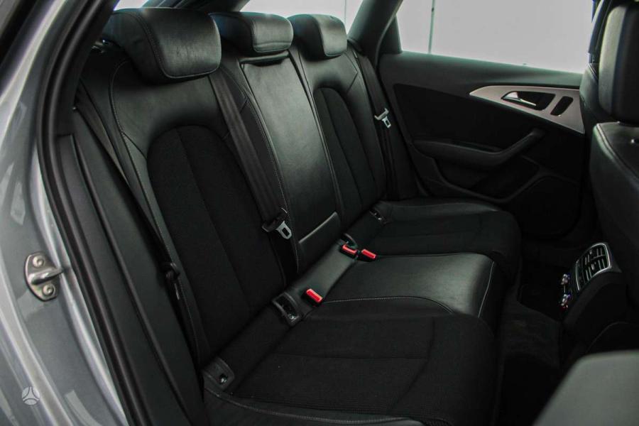 Grey Audi A6 2013 in Kaunas, with an engine capacity of 3.00 L and mileage of 279 thousand km for 9890 €, photo 16 on AUTOMOTO.COM.LV