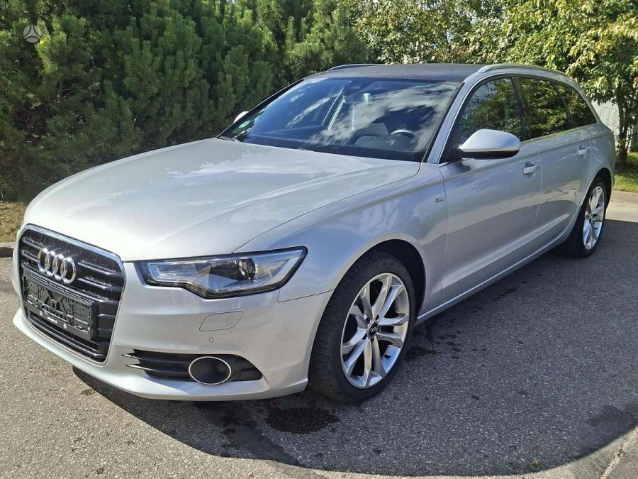 Grey Audi A6 2013 in Ukmerge, with an engine capacity of 1.98 L and mileage of 290 thousand km for 7250 €, photo 1 on AUTOMOTO.COM.LV