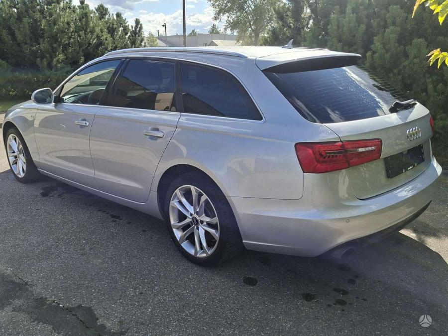 Grey Audi A6 2013 in Ukmerge, with an engine capacity of 1.98 L and mileage of 290 thousand km for 7250 €, photo 6 on AUTOMOTO.COM.LV