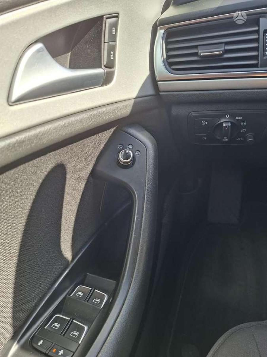 Grey Audi A6 2013 in Ukmerge, with an engine capacity of 1.98 L and mileage of 290 thousand km for 7250 €, photo 11 on AUTOMOTO.COM.LV