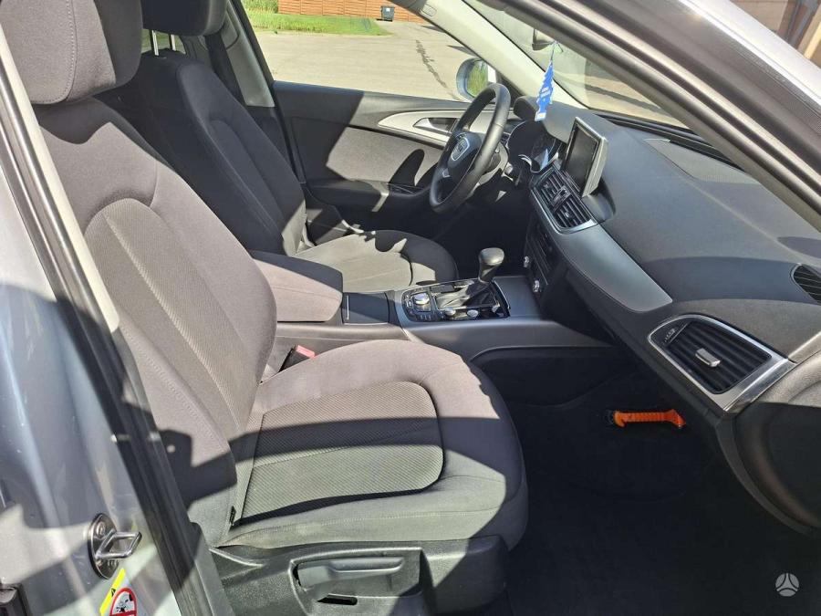 Grey Audi A6 2013 in Ukmerge, with an engine capacity of 1.98 L and mileage of 290 thousand km for 7250 €, photo 13 on AUTOMOTO.COM.LV