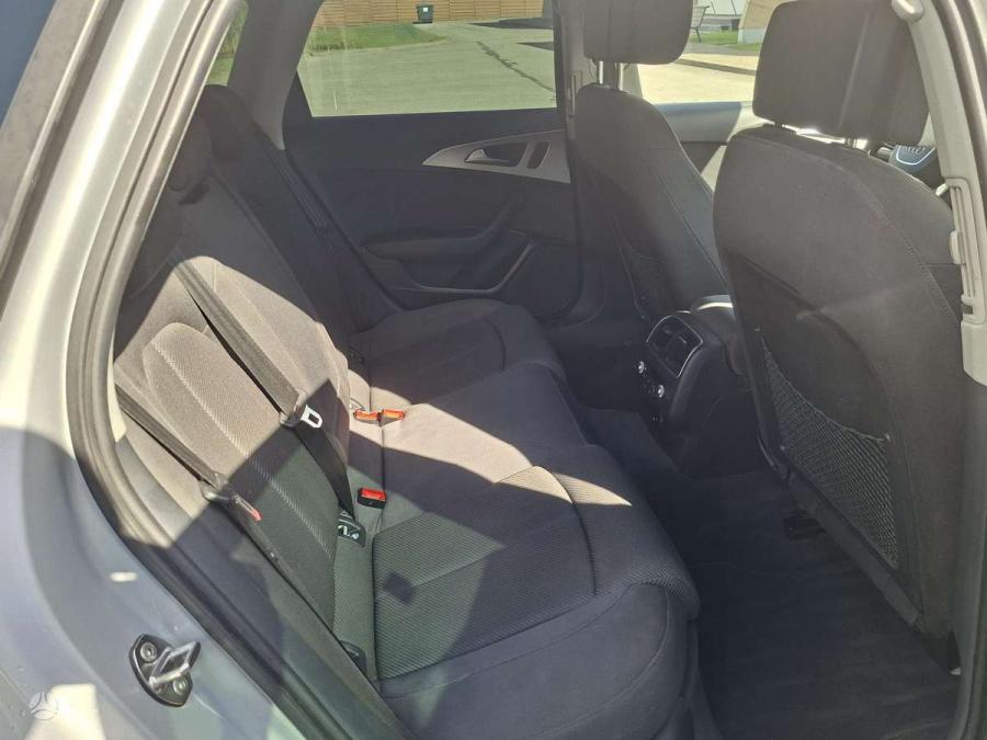 Grey Audi A6 2013 in Ukmerge, with an engine capacity of 1.98 L and mileage of 290 thousand km for 7250 €, photo 15 on AUTOMOTO.COM.LV