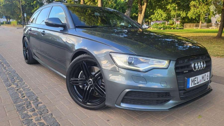 Grey Audi A6 2013 in Jonava, with an engine capacity of 3.00 L and mileage of 230 thousand km for 11300 €, photo 1 on AUTOMOTO.COM.LV