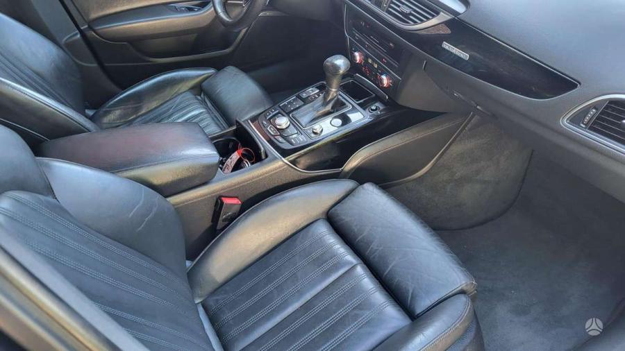 Grey Audi A6 2013 in Jonava, with an engine capacity of 3.00 L and mileage of 230 thousand km for 11300 €, photo 17 on AUTOMOTO.COM.LV
