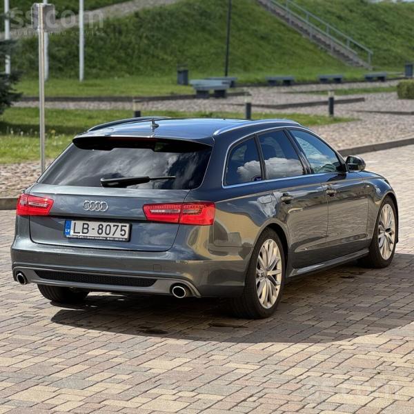 Pelēks Audi A6 2013 Daugavpils, ar dzinēja tilpumu 3.00 L un nobraukumu 405 tūkst. km par 7000 €, foto 4 vietnē AUTOMOTO.COM.LV