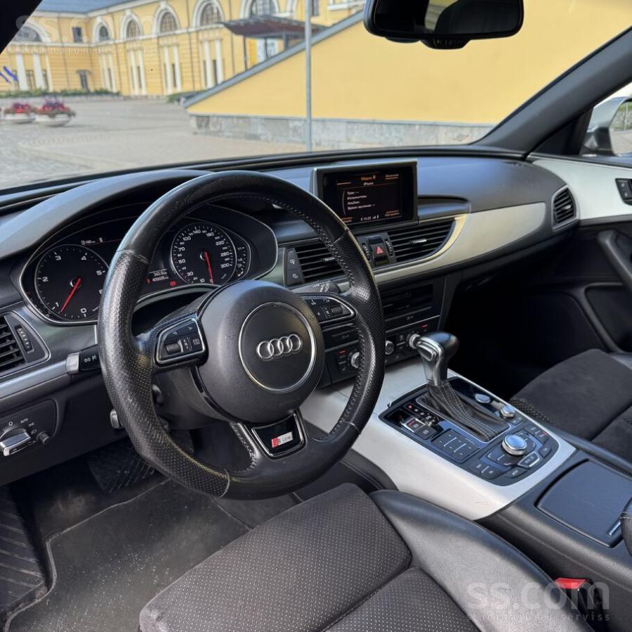 Pelēks Audi A6 2013 Daugavpils, ar dzinēja tilpumu 3.00 L un nobraukumu 405 tūkst. km par 7000 €, foto 10 vietnē AUTOMOTO.COM.LV