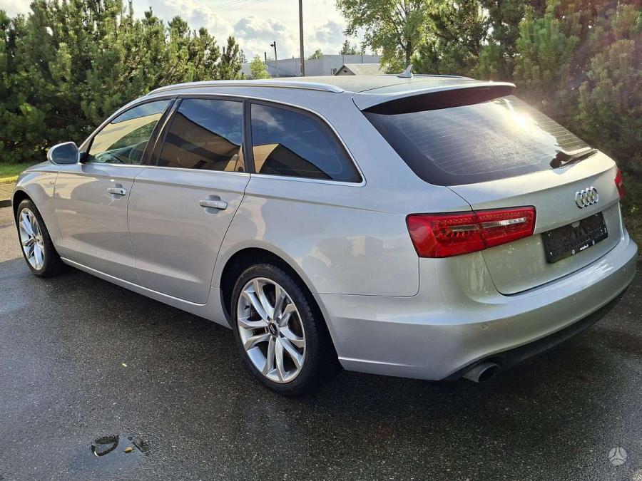 Pelēks Audi A6 2013 Ukmergė, ar dzinēja tilpumu 1.98 L un nobraukumu 290 tūkst. km par 6750 €, foto 5 vietnē AUTOMOTO.COM.LV