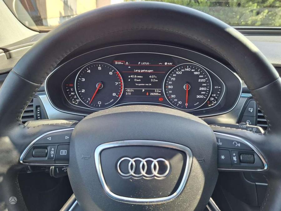 Pelēks Audi A6 2013 Ukmergė, ar dzinēja tilpumu 1.98 L un nobraukumu 290 tūkst. km par 6750 €, foto 7 vietnē AUTOMOTO.COM.LV
