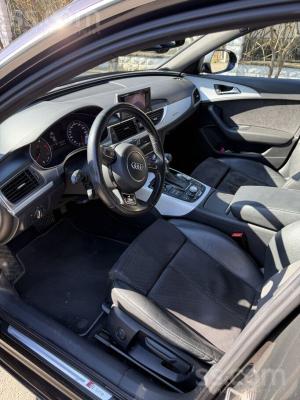 Pelēks Audi A6 2013 Rīga, ar dzinēja tilpumu 3.00 L un nobraukumu 298 tūkst. km par 8990 €, foto 5 vietnē AUTOMOTO.COM.LV