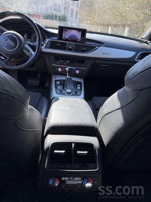 Grey Audi A6 2013 in Riga, with an engine capacity of 3.00 L and mileage of 298 thousand km for 8990 €, photo 6 on AUTOMOTO.COM.LV