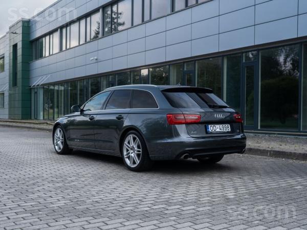 Grey Audi A6 2013 in Tukums, with an engine capacity of 3.00 L and mileage of 311 thousand km for 10990 €, photo 6 on AUTOMOTO.COM.LV