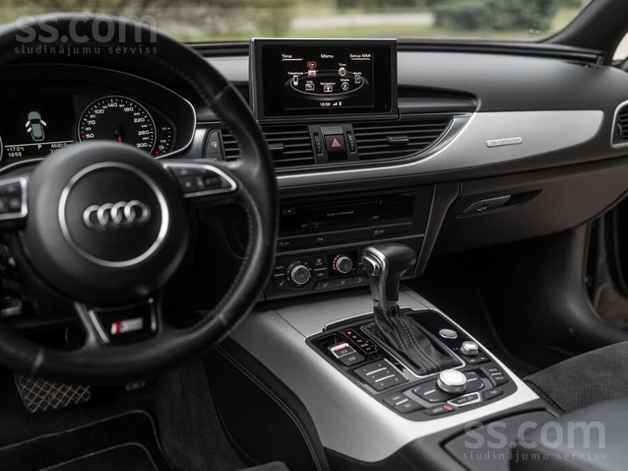 Pelēks Audi A6 2013 Tukums, ar dzinēja tilpumu 3.00 L un nobraukumu 311 tūkst. km par 10990 €, foto 8 vietnē AUTOMOTO.COM.LV