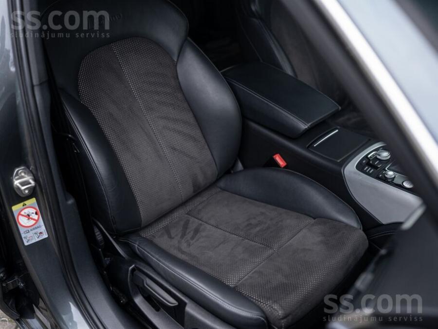 Pelēks Audi A6 2013 Tukums, ar dzinēja tilpumu 3.00 L un nobraukumu 311 tūkst. km par 10990 €, foto 12 vietnē AUTOMOTO.COM.LV