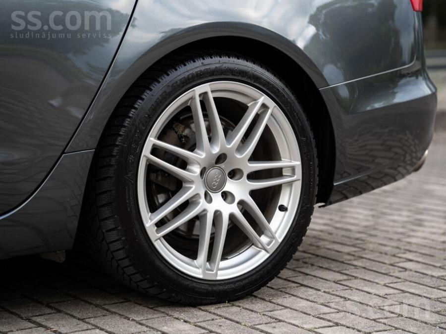 Pelēks Audi A6 2013 Tukums, ar dzinēja tilpumu 3.00 L un nobraukumu 311 tūkst. km par 10990 €, foto 26 vietnē AUTOMOTO.COM.LV