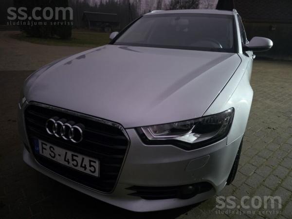 Pelēks Audi A6 2013 Jelgava, ar dzinēja tilpumu 3.00 L un nobraukumu 325 tūkst. km par 7000 €, foto 1 vietnē AUTOMOTO.COM.LV