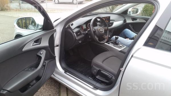 Pelēks Audi A6 2013 Jelgava, ar dzinēja tilpumu 3.00 L un nobraukumu 325 tūkst. km par 7000 €, foto 6 vietnē AUTOMOTO.COM.LV