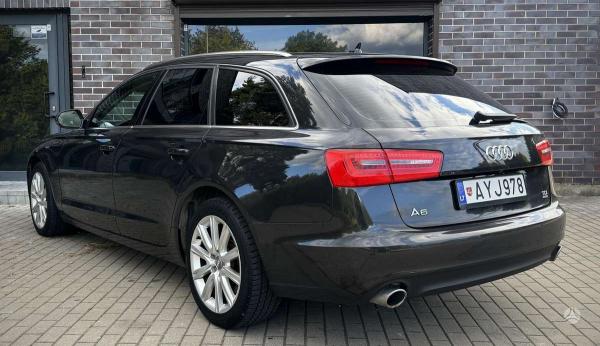 Pelēks Audi A6 2013 Viļņa, ar dzinēja tilpumu 2.97 L un nobraukumu 309 tūkst. km par 8500 €, foto 5 vietnē AUTOMOTO.COM.LV