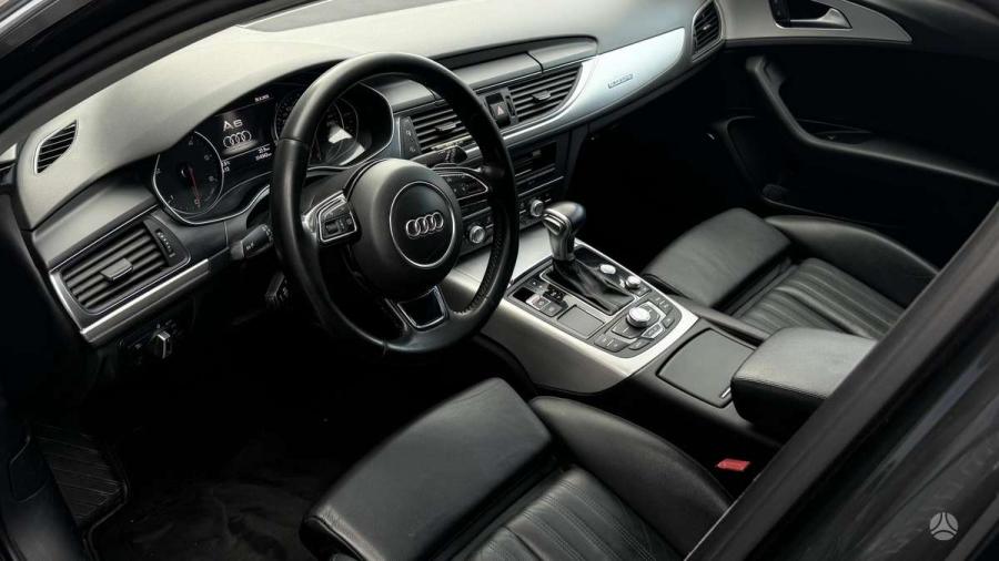 Pelēks Audi A6 2013 Viļņa, ar dzinēja tilpumu 2.97 L un nobraukumu 309 tūkst. km par 8500 €, foto 9 vietnē AUTOMOTO.COM.LV