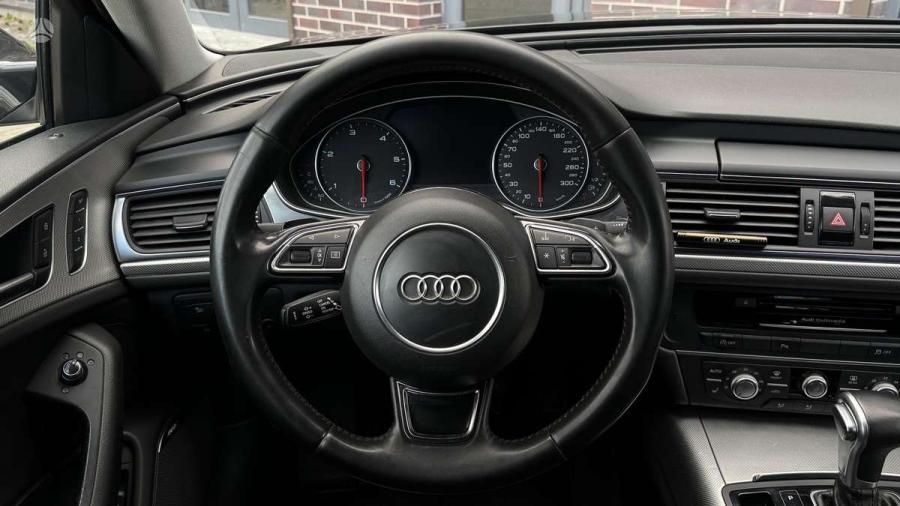 Pelēks Audi A6 2013 Viļņa, ar dzinēja tilpumu 2.97 L un nobraukumu 309 tūkst. km par 8500 €, foto 10 vietnē AUTOMOTO.COM.LV