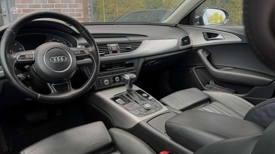 Pelēks Audi A6 2013 Viļņa, ar dzinēja tilpumu 2.97 L un nobraukumu 309 tūkst. km par 8500 €, foto 11 vietnē AUTOMOTO.COM.LV