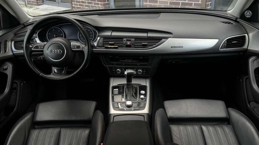 Pelēks Audi A6 2013 Viļņa, ar dzinēja tilpumu 2.97 L un nobraukumu 309 tūkst. km par 8500 €, foto 12 vietnē AUTOMOTO.COM.LV