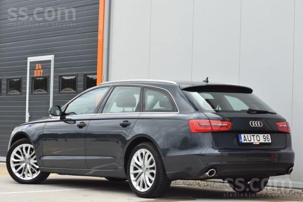Grey Audi A6 2013 in Riga, with an engine capacity of 3.00 L and mileage of 315 thousand km for 8450 €, photo 4 on AUTOMOTO.COM.LV