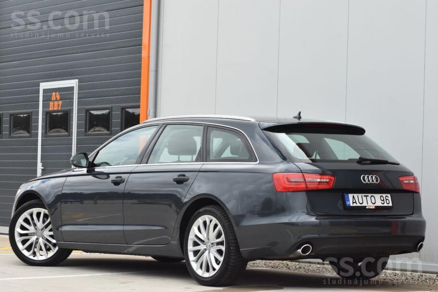 Pelēks Audi A6 2013 Rīga, ar dzinēja tilpumu 3.00 L un nobraukumu 315 tūkst. km par 8450 €, foto 4 vietnē AUTOMOTO.COM.LV