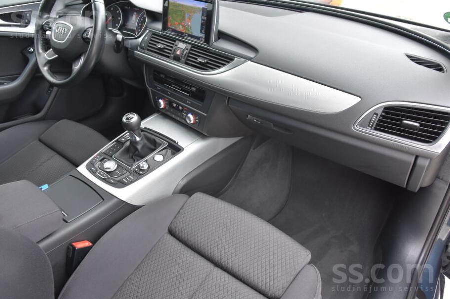 Pelēks Audi A6 2013 Rīga, ar dzinēja tilpumu 3.00 L un nobraukumu 315 tūkst. km par 8450 €, foto 14 vietnē AUTOMOTO.COM.LV