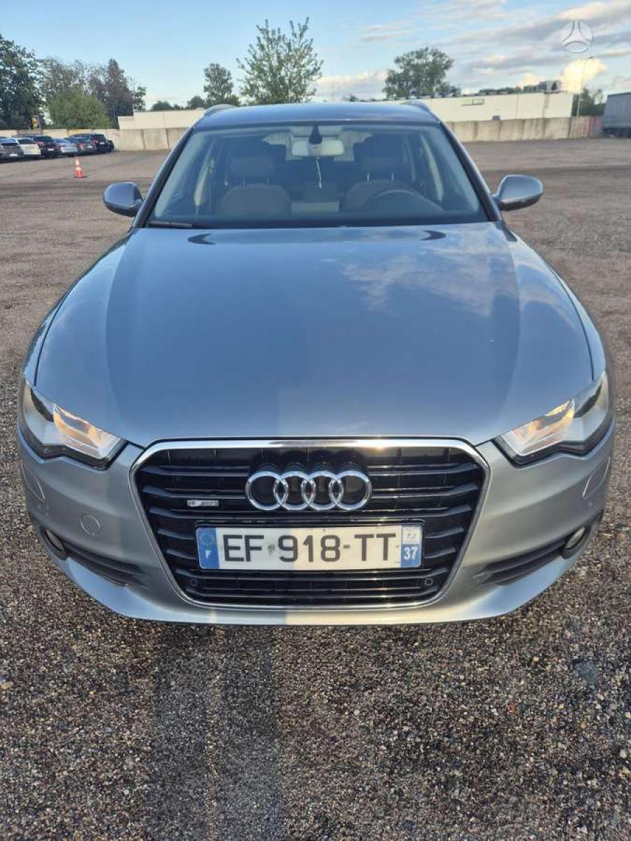Grey Audi A6 2013 in Vilnius, with an engine capacity of 2.97 L and mileage of 295 thousand km for 8600 €, photo 1 on AUTOMOTO.COM.LV