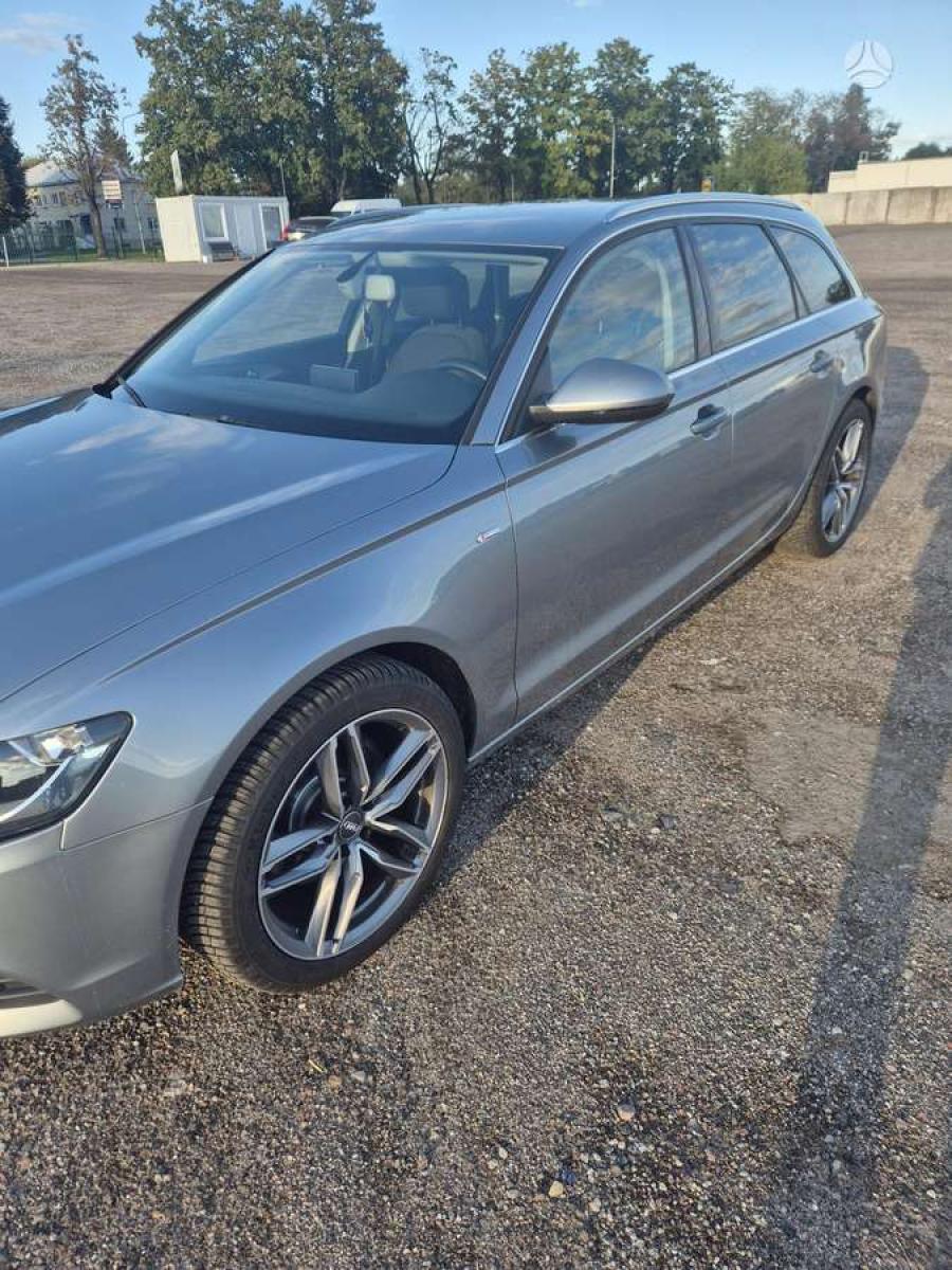 Grey Audi A6 2013 in Vilnius, with an engine capacity of 2.97 L and mileage of 295 thousand km for 8600 €, photo 3 on AUTOMOTO.COM.LV