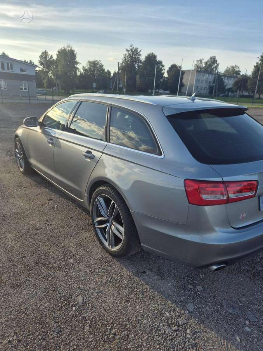 Grey Audi A6 2013 in Vilnius, with an engine capacity of 2.97 L and mileage of 295 thousand km for 8600 €, photo 4 on AUTOMOTO.COM.LV