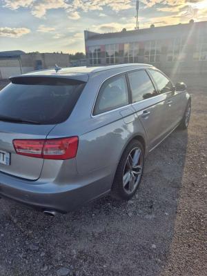 Grey Audi A6 2013 in Vilnius, with an engine capacity of 2.97 L and mileage of 295 thousand km for 8600 €, photo 6 on AUTOMOTO.COM.LV