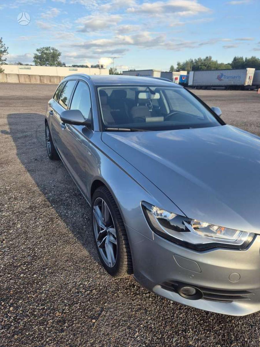 Grey Audi A6 2013 in Vilnius, with an engine capacity of 2.97 L and mileage of 295 thousand km for 8600 €, photo 7 on AUTOMOTO.COM.LV