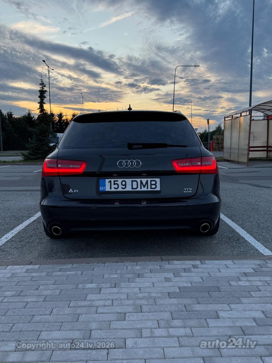 Grey Audi A6 2013 in Tallinn, with an engine capacity of 3.00 L and mileage of 322 thousand km for 9499 €, photo 4 on AUTOMOTO.COM.LV