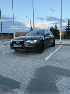 Grey Audi A6 2013 in Tallinn, with an engine capacity of 3.00 L and mileage of 322 thousand km for 9499 €, photo 5 on AUTOMOTO.COM.LV