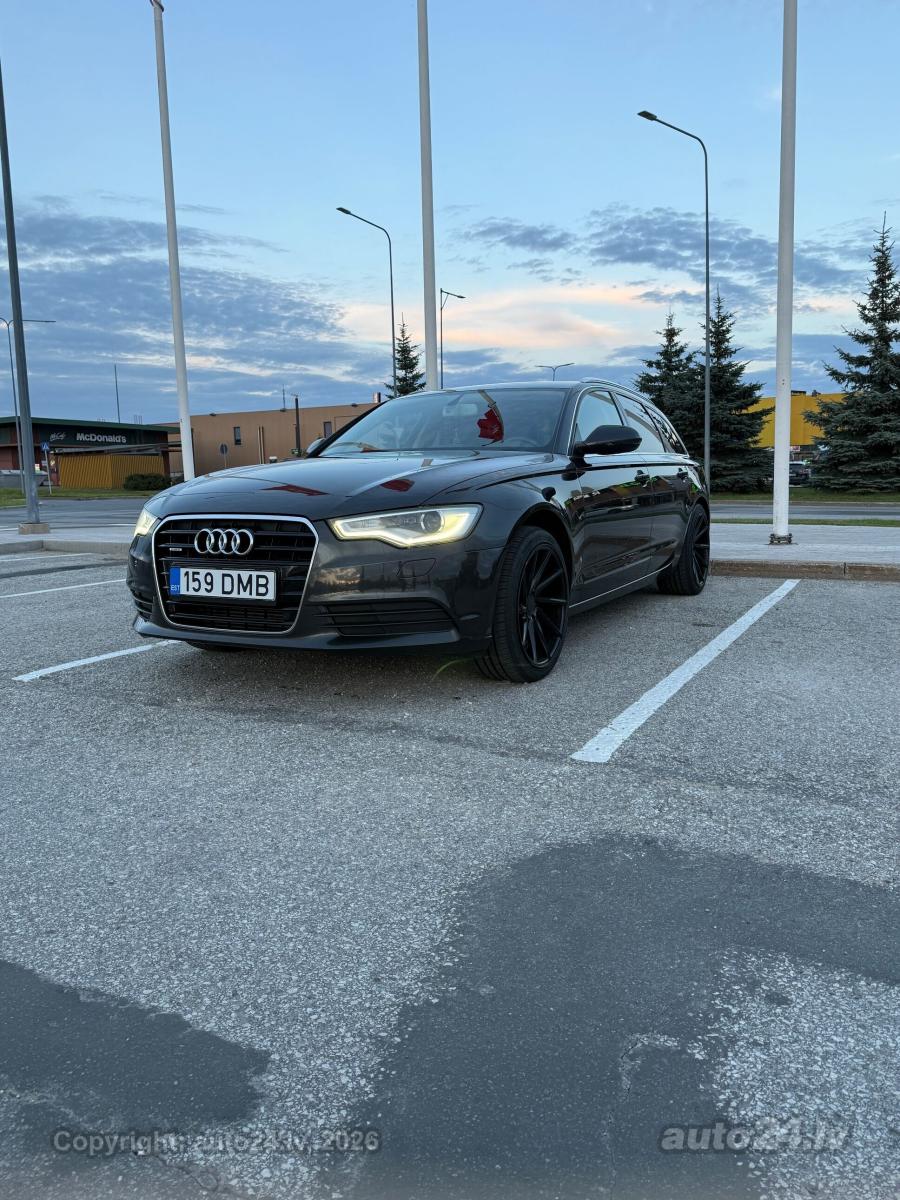 Grey Audi A6 2013 in Tallinn, with an engine capacity of 3.00 L and mileage of 322 thousand km for 9499 €, photo 5 on AUTOMOTO.COM.LV