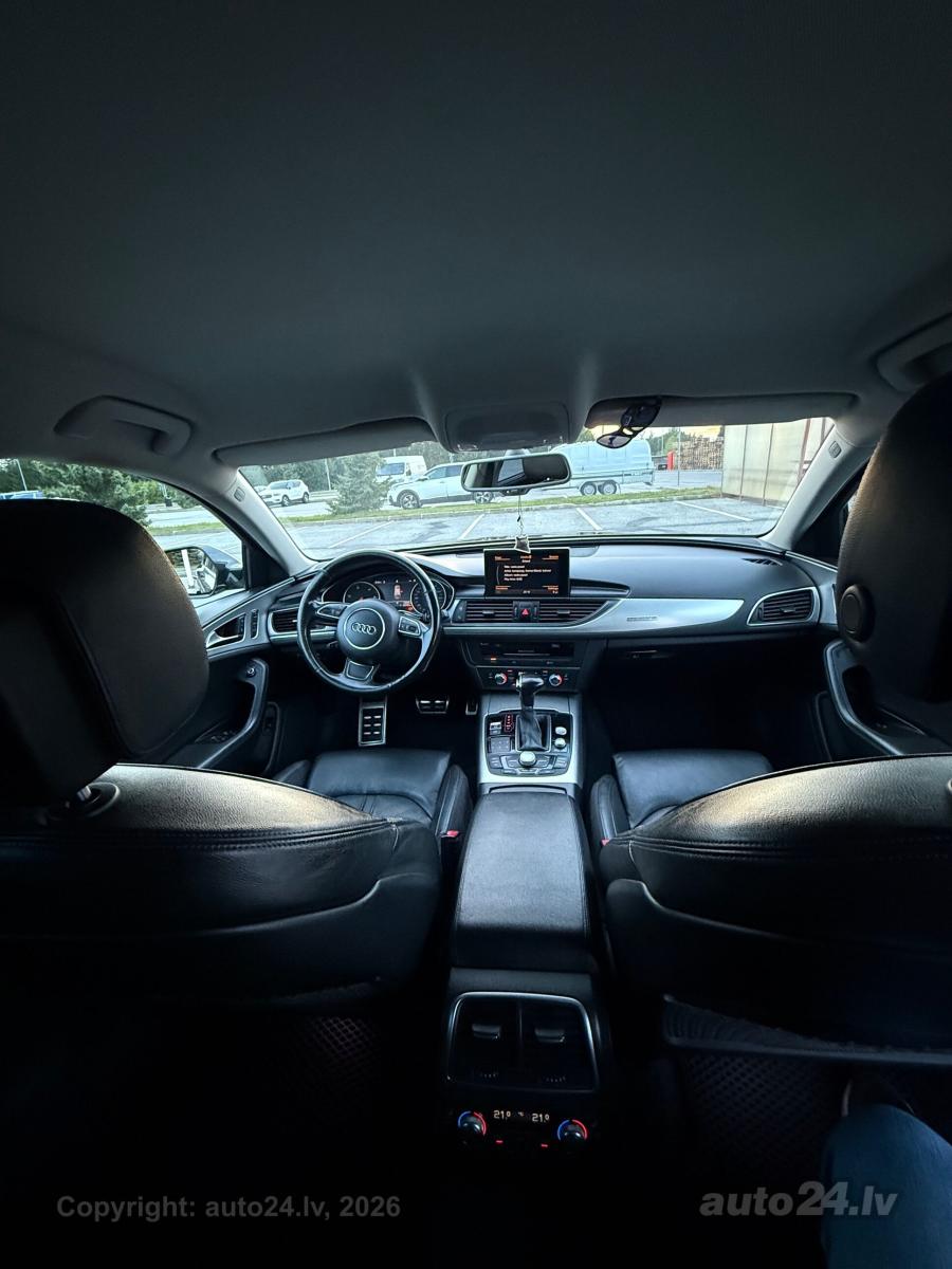 Grey Audi A6 2013 in Tallinn, with an engine capacity of 3.00 L and mileage of 322 thousand km for 9499 €, photo 6 on AUTOMOTO.COM.LV