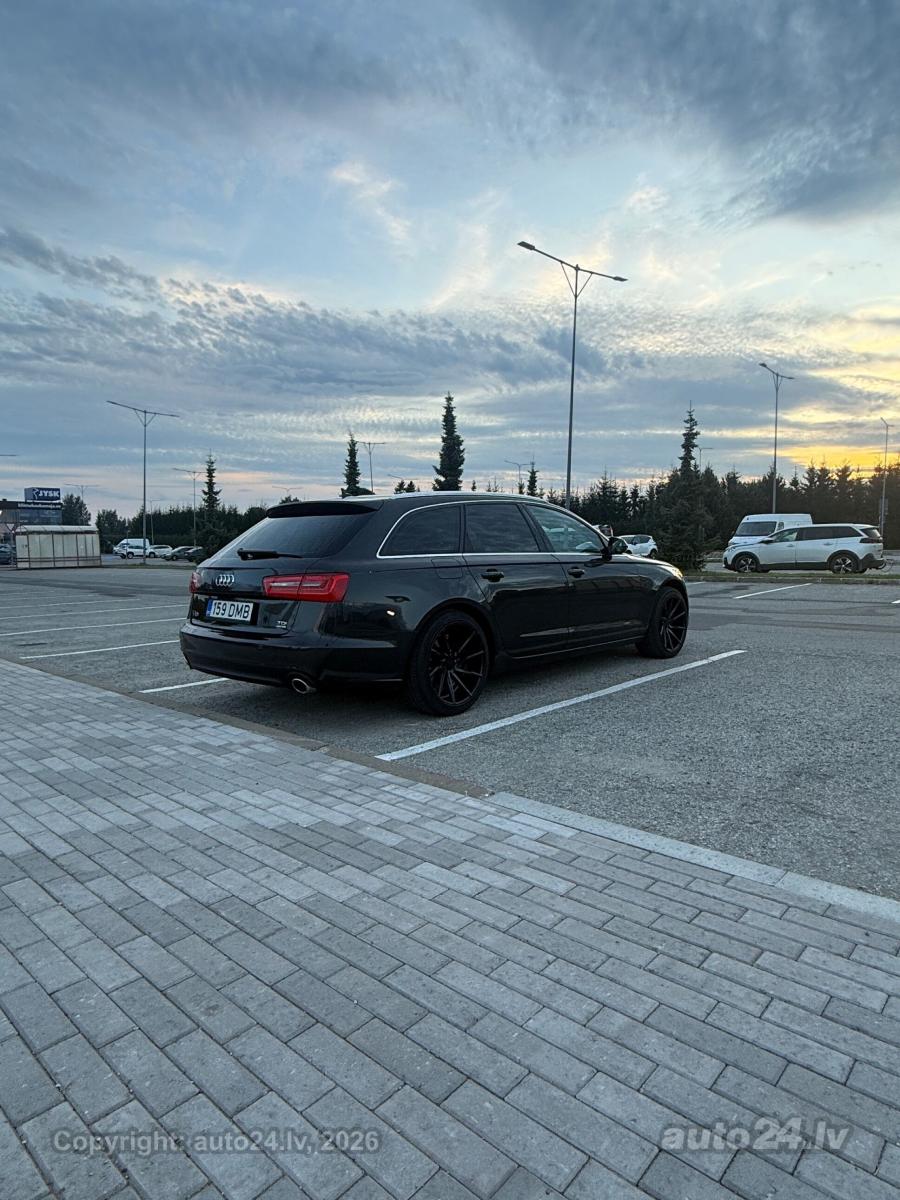 Grey Audi A6 2013 in Tallinn, with an engine capacity of 3.00 L and mileage of 322 thousand km for 9499 €, photo 10 on AUTOMOTO.COM.LV
